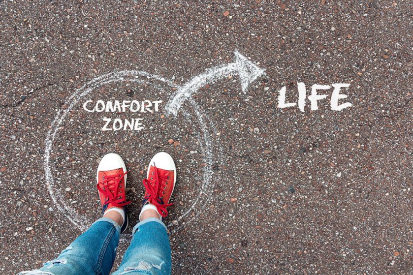Pushing Through Your Comfy Zone – Kate's Niche